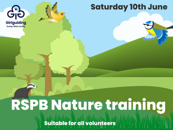 RSPB Nature Training – Girlguiding Surrey West County