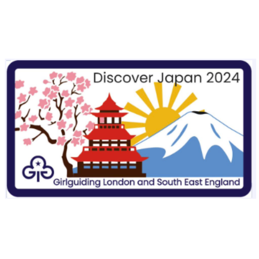 LaSER Japan Challenge Badge – Girlguiding Surrey West County