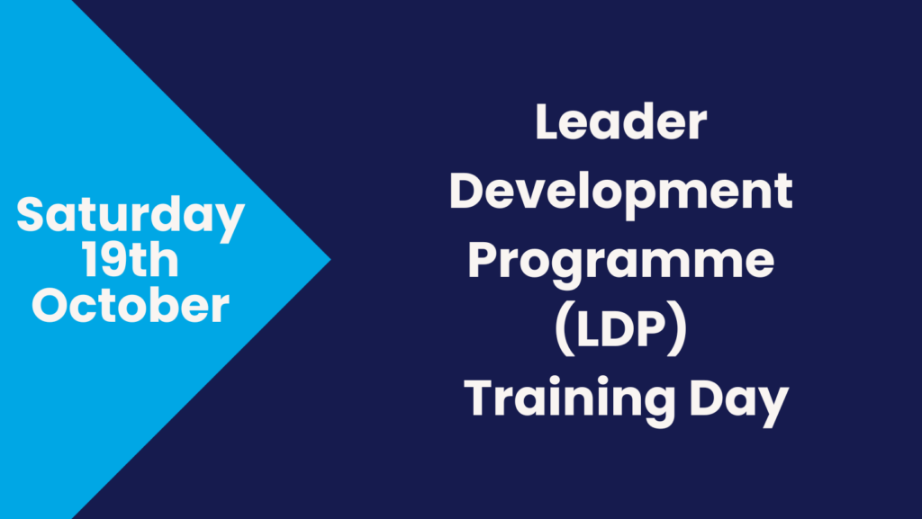 Leader Development Programme (LDP) Training Day – SOLD OUT ...